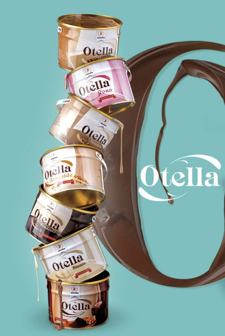 Elenka (0155) Otella Mandorla Ripple – 3kg (Toblerone Style) | Wafer Ltd.